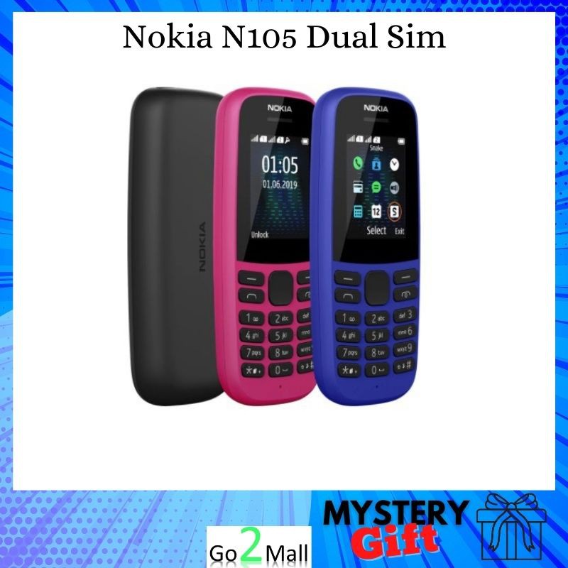[Ready Stock] Nokia N105 Dual Sim Malaysia Nokia original | Shopee Malaysia