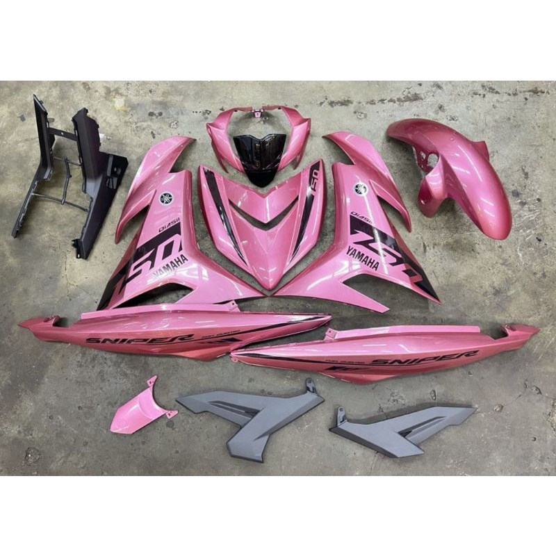 Yamaha Y15ZR V2 Sniper GP Pink Red Coverset Cover set Oem Y15v2 y15 ...