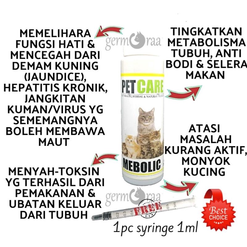 Ubat Parvo Kucing Set Parvo Virus Cat Immune Booster Demam Murung Ulser ...