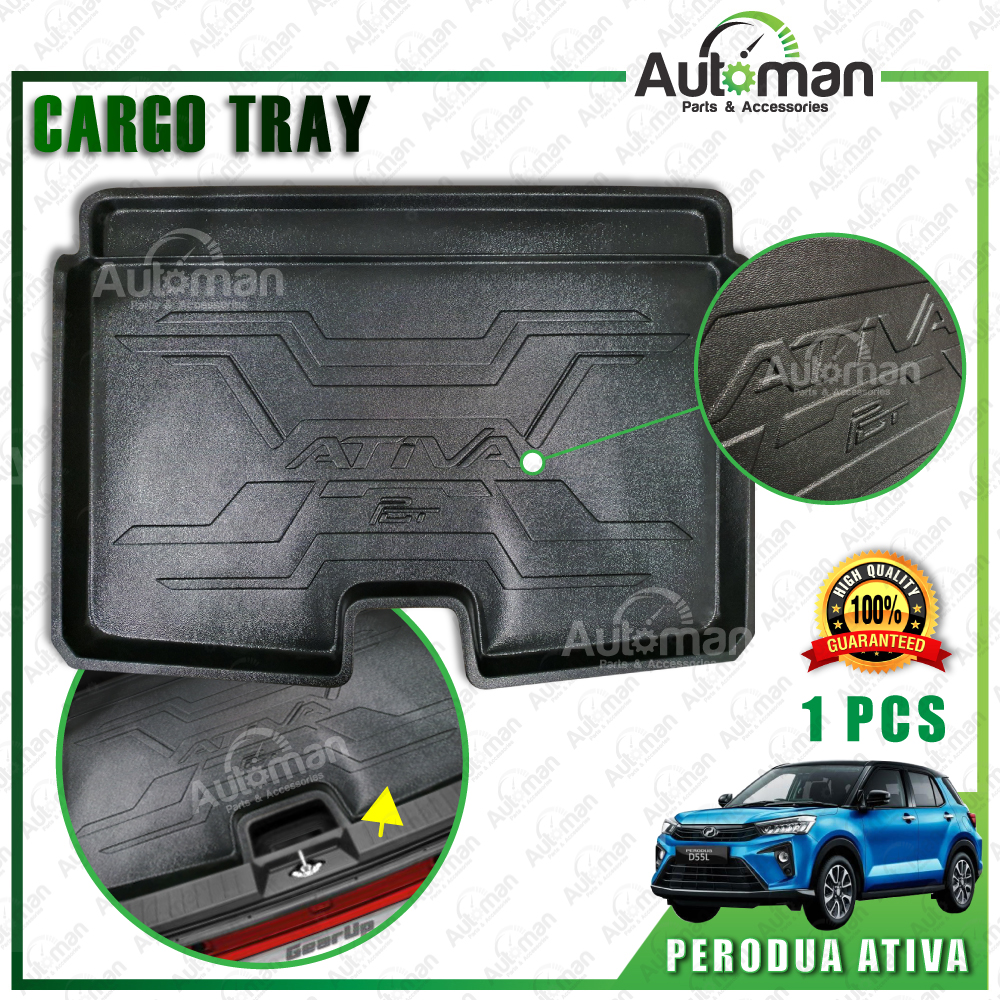 Cargo Tray Perodua Ativa 2021 Luggage Tray / Boot Tray | Shopee Malaysia