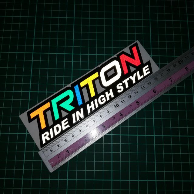 Sticker Triton (reflection 3m) | Shopee Malaysia