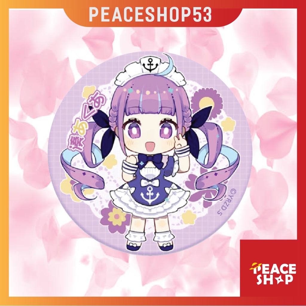 Hololive Vtuber Badge Sparkling Hololive Vtuber Rushia Badge Okayu ...