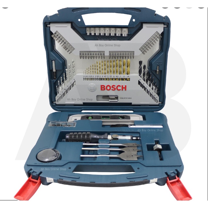 BOSCH X100TIN TITANIUM SET tool (100PCS) | Shopee Malaysia