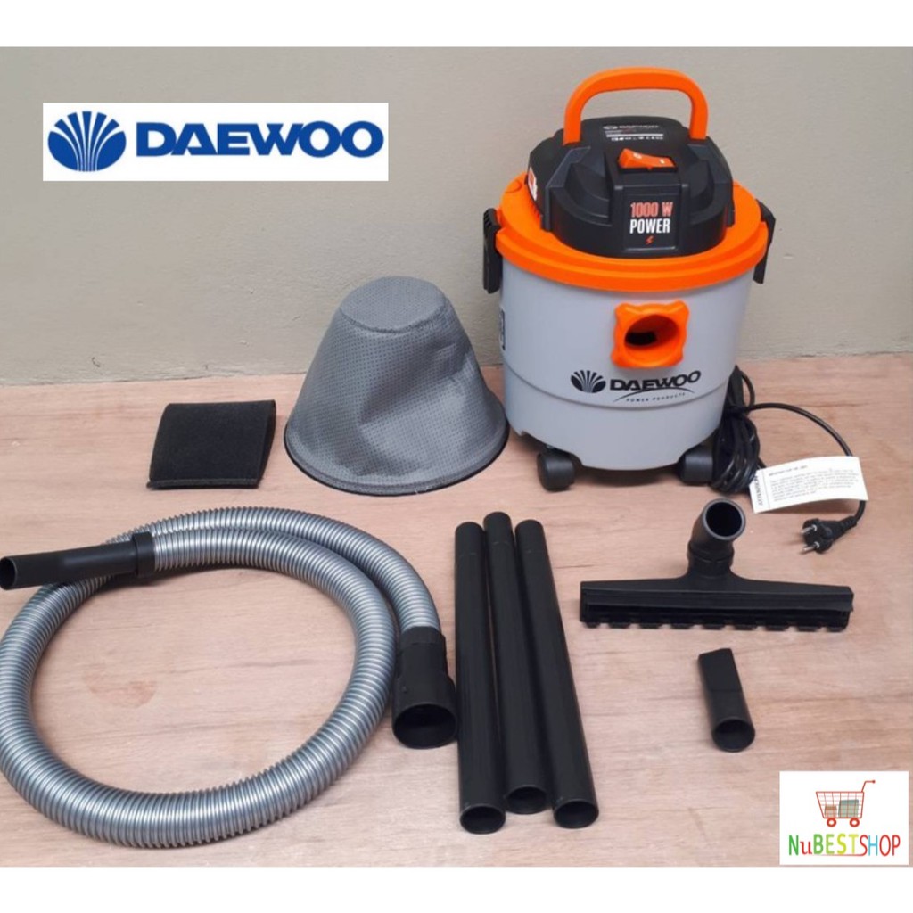 Daewoo 15Liter Dust & Water Vacuum Cleaner 1200W DAVCW90-15L | Shopee ...