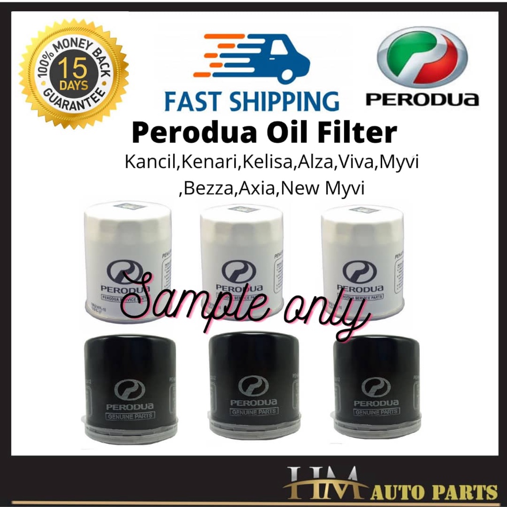 Original Perodua Oil Filter (15601-00R01 = Kancil Kenari Kelisa Alza ...