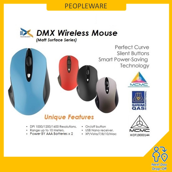 DMX WIRELESS MOUSE MS-D21 (Readystock) | Shopee Malaysia