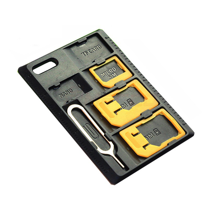Stylish Travel Sim Holder Tray Injector Nano Micro Converter SD Card ...