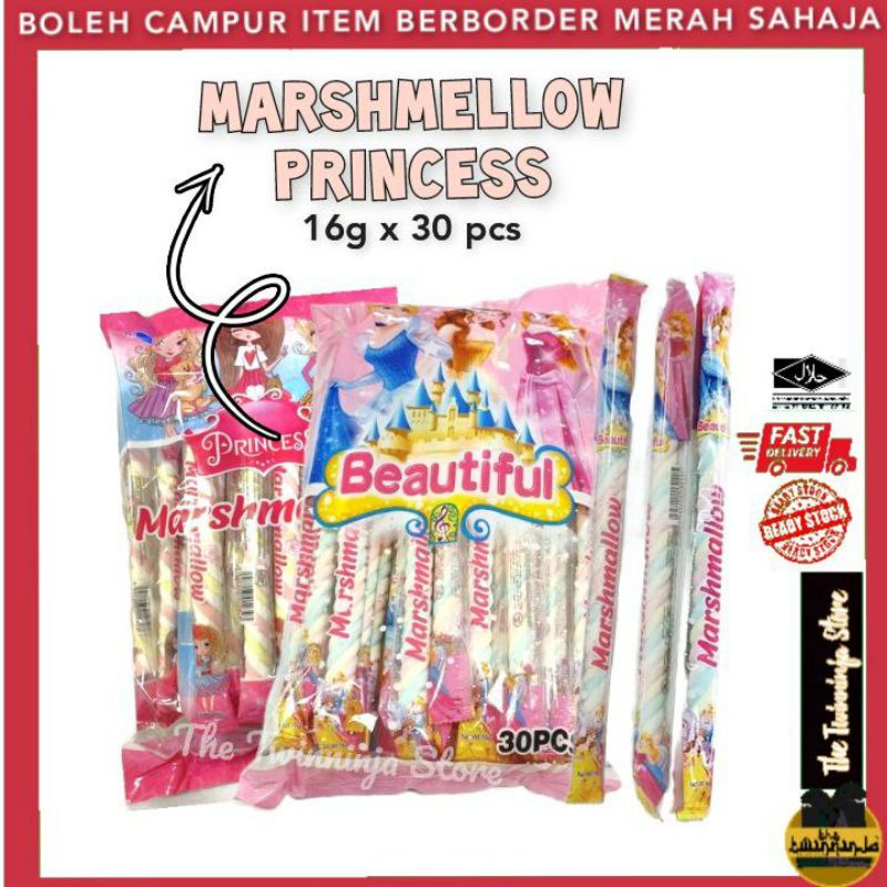 Marshmallow Princess for Birthday Party Kanak - kanak Door Gift (16gram ...