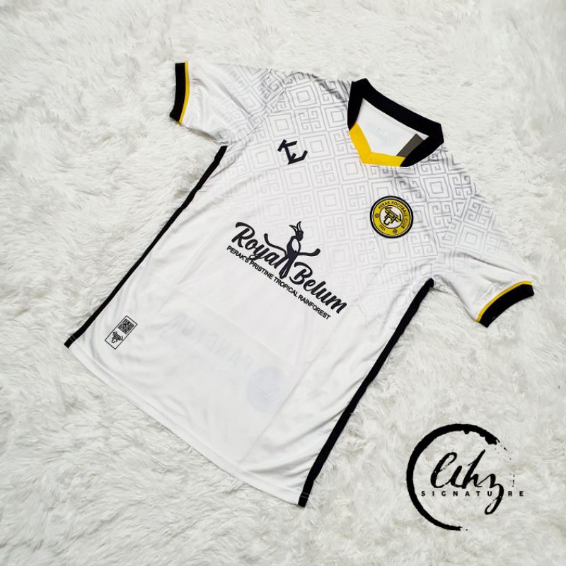 Jersi Perak Jersey Home / Away / Hitam 2021 - Logo Perak FC Sulam ...