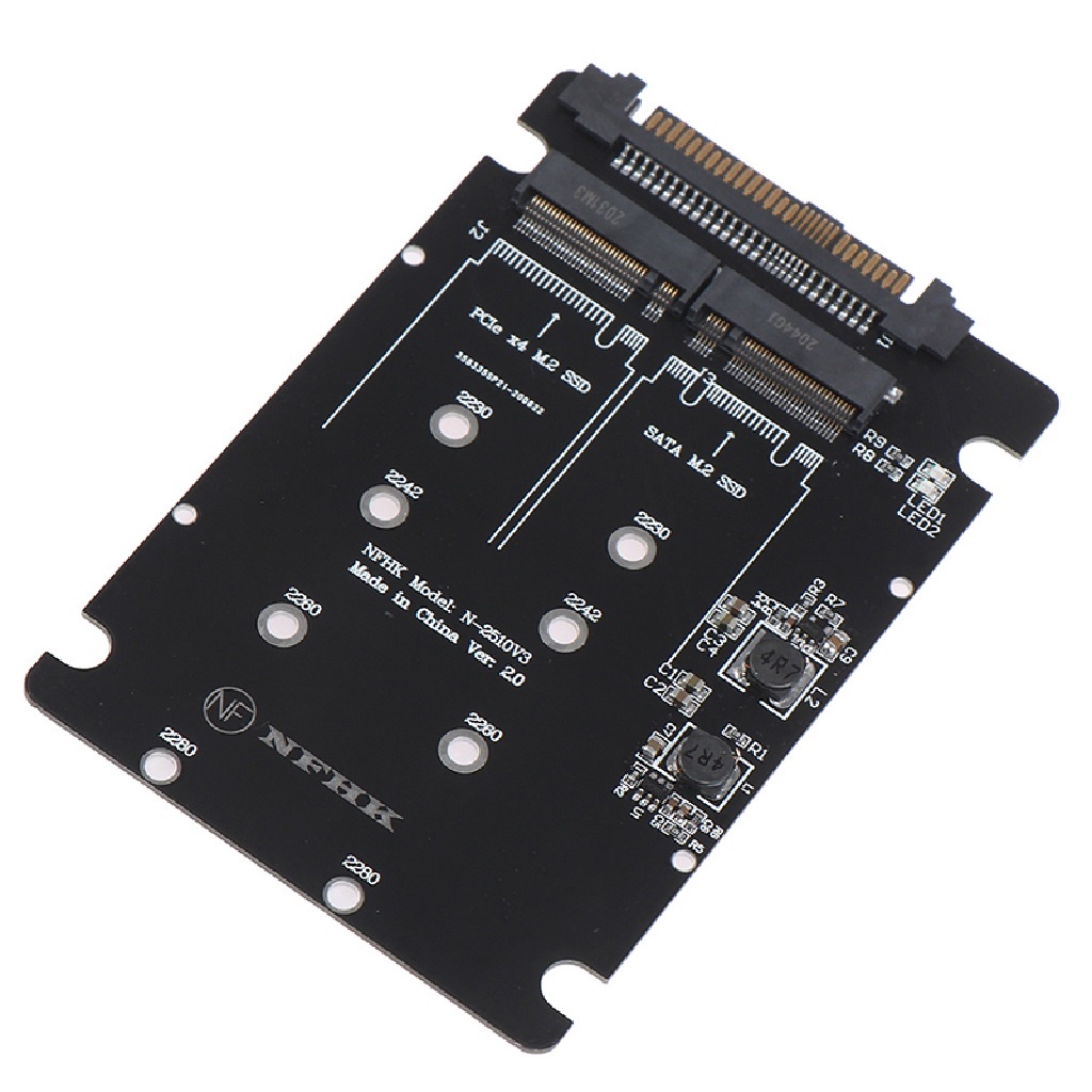 Adapter M2 NVME M2 SATA to sff-8639 U2 PORT | Shopee Malaysia
