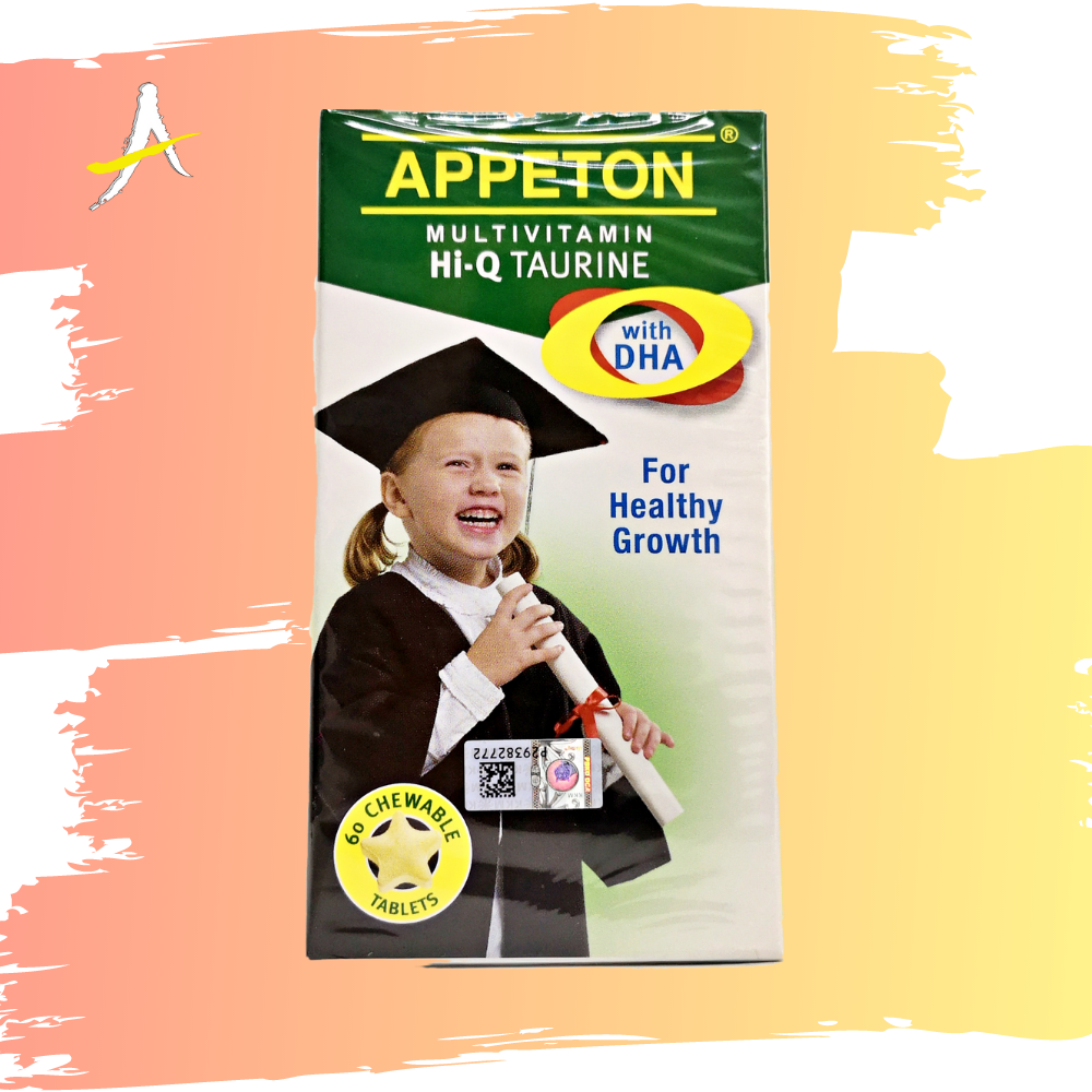Appeton Multivitamin Hi-Q Taurine With DHA 60's | Shopee Malaysia