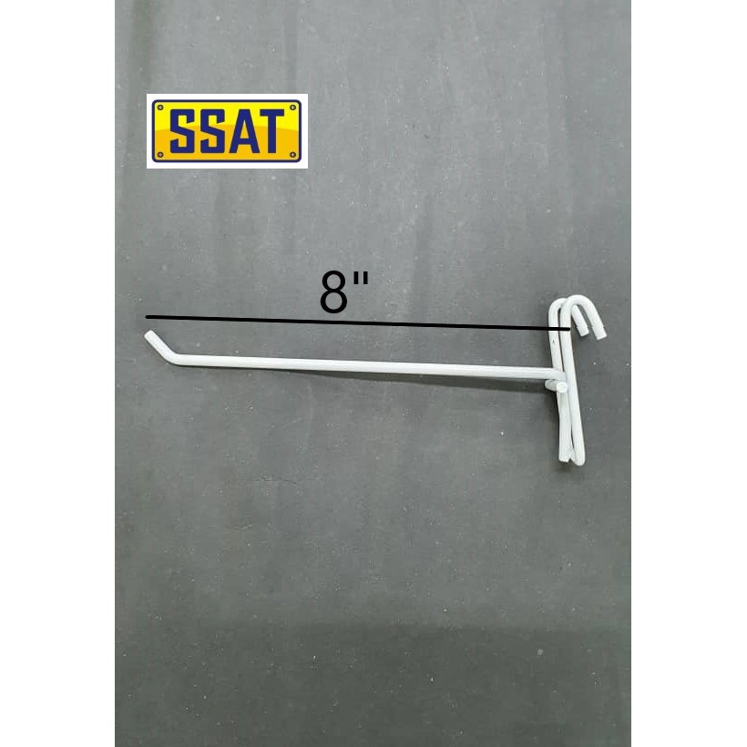 NETTING HOOK 2/4/6/8/10/12INCH WHITE X 10PCS | Shopee Malaysia
