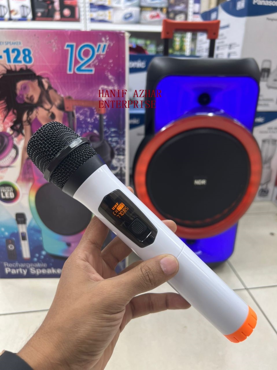 SPEAKER POWERFULL SOUND MULTIMEDIA DJ TROLLEY SPEAKER NDR-128 ...