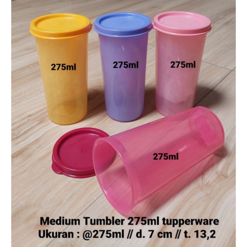 Medium TUMBLER TUPPERWARE UK.275ML+FREE TUPPERWARE Spoon/MINI TUMBLER ...
