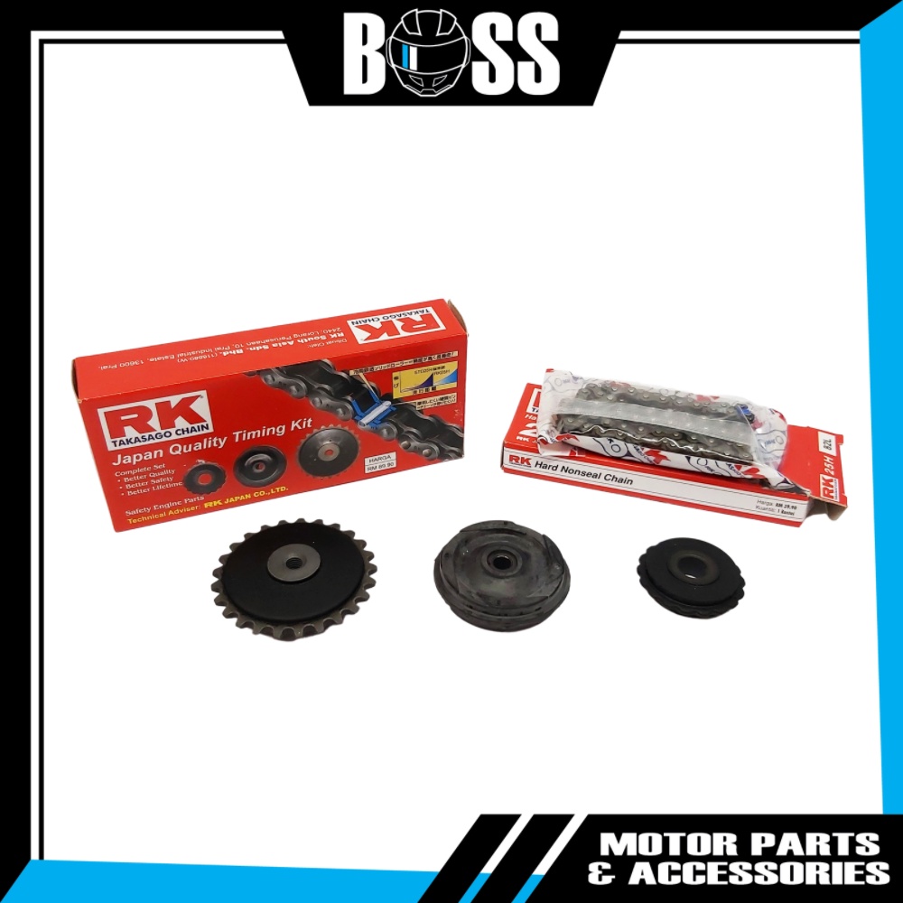 [RK KIT SET] HONDA GBO/EX5/WAVE/CLASS/SYM Japan Quality Timing Chain ...