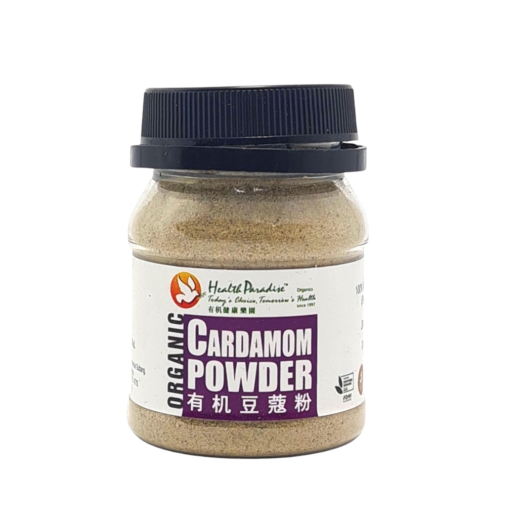 Health Paradise Organic Cardamom Powder 25g | Shopee Malaysia
