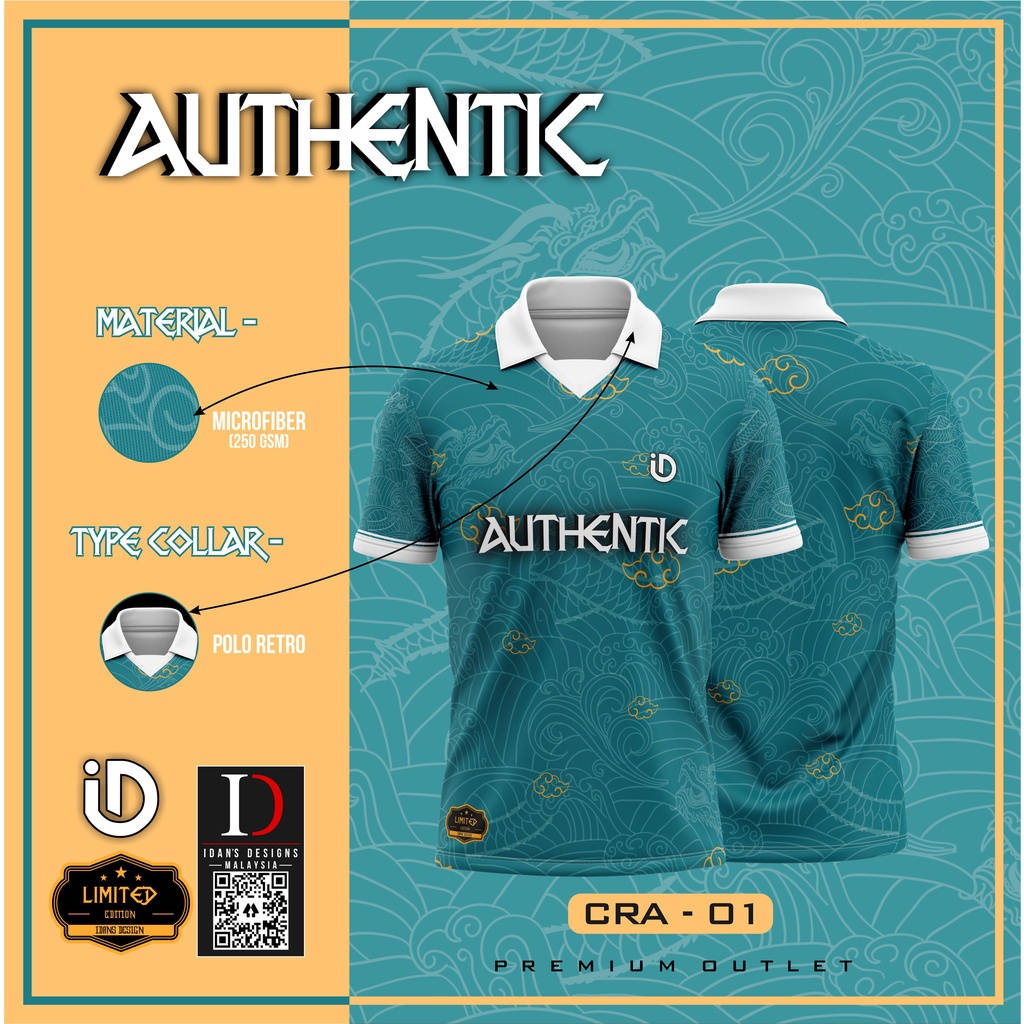 RETRO AUTHENTIC CRA 01 - TEAL GREEN | Shopee Malaysia
