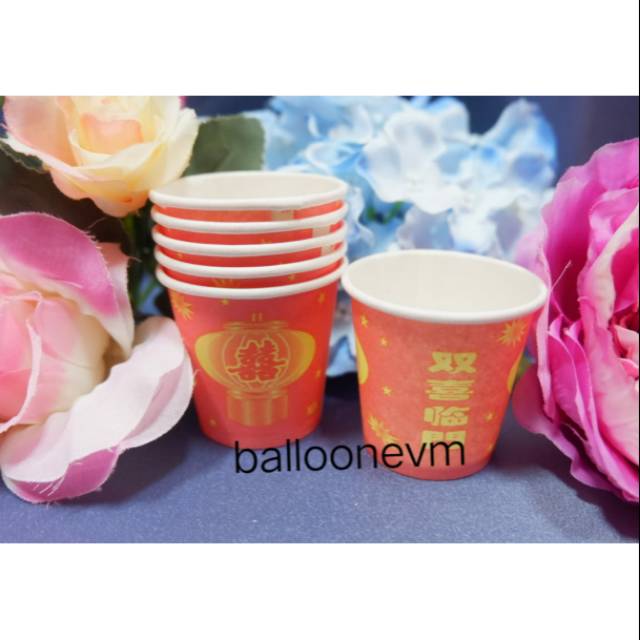 Paper Pie Tea Glasses / Tea Ceremony / Wedding contains 50 pcs | Shopee ...
