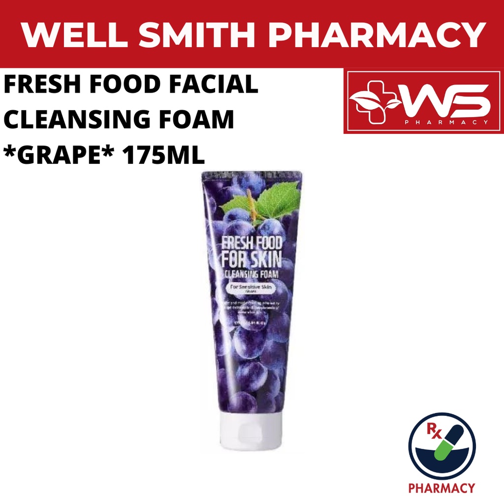 FRESH FOOD FACIAL CLEANSING FOAM (GRAPE) 175ML | Shopee Malaysia