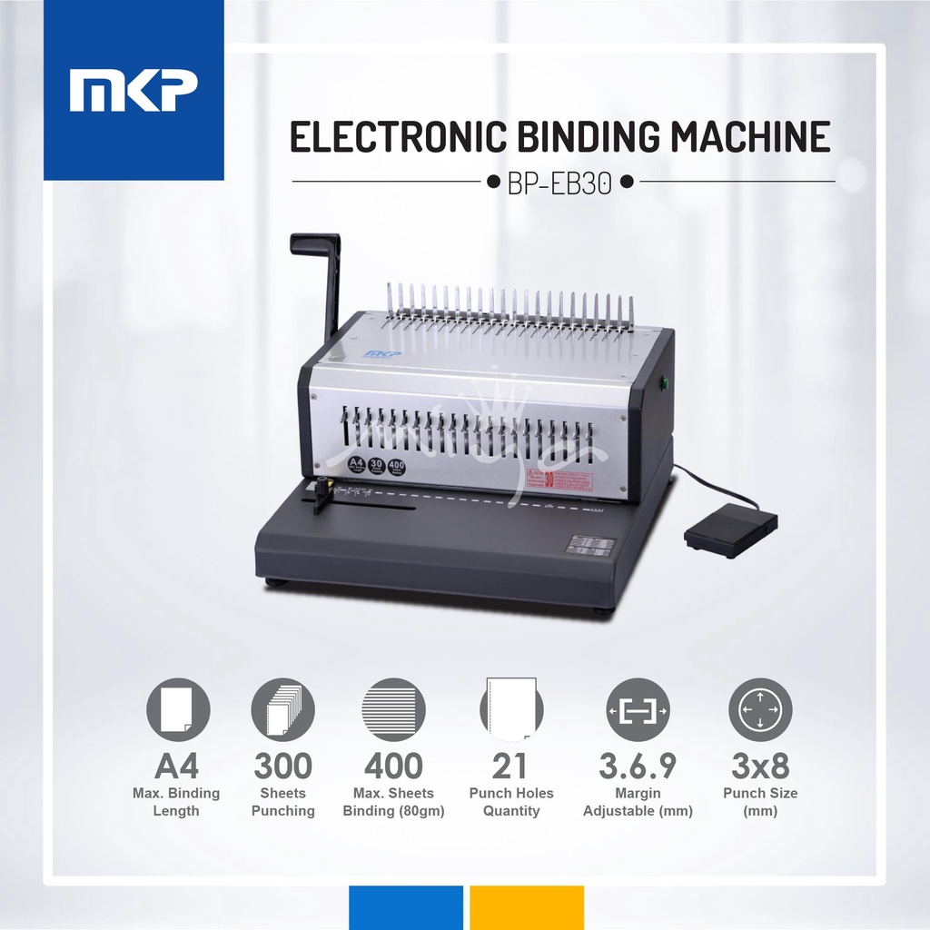 MKP Electronic Binding Machine BP-EB30 (30sheets) | Shopee Malaysia