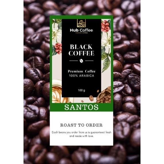 💯Single Origin - Dos Santos Brazilian Coffee Fresh Beans (Roast to ...