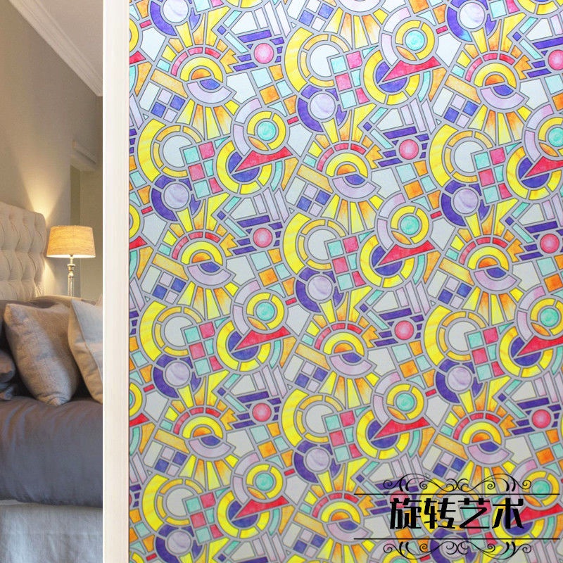 45/60CM Frosted glass paste transparent opaque self-adhesive shading ...