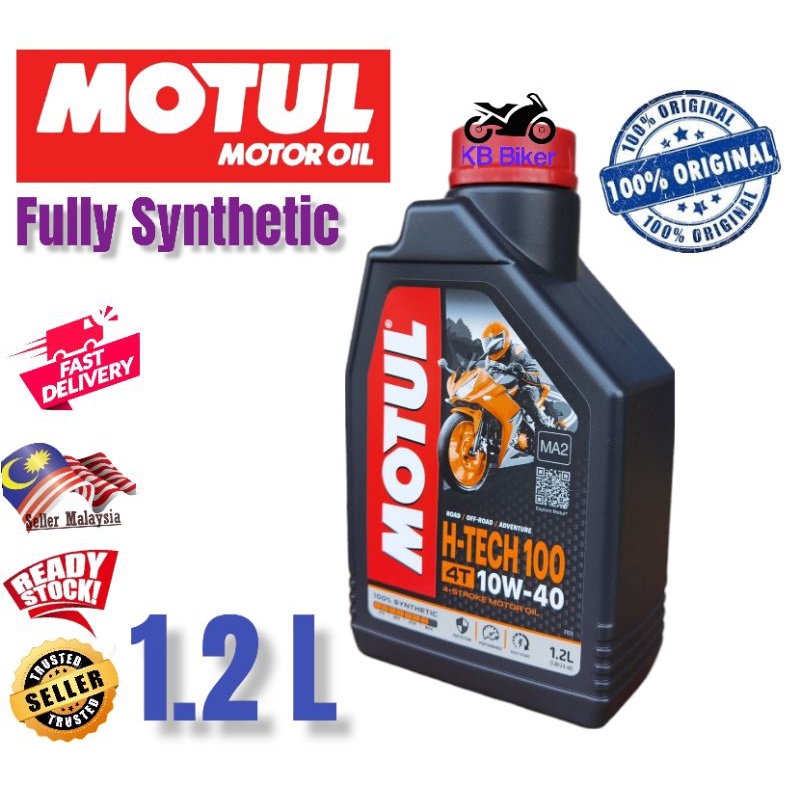 Motul H TECH 10W40 1.2L MOTUL 7000 RS150 Rsx HONDA USE MOTOR OIL 4T OFF ...
