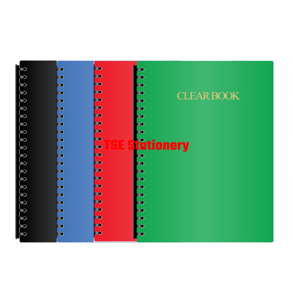 Astar 2320-1 A4 Refillable NEW Clear Holder / Clear Book / Clear Folder ...