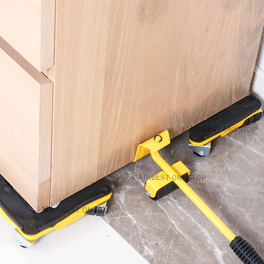5pcs / Set Heavy Furniture Lifter Furniture Mover Cabinet Wheel Trolley ...