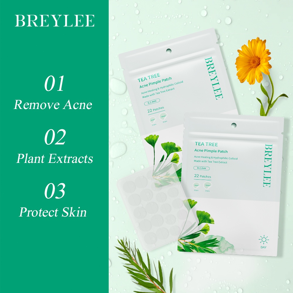 BREYLEE Tea Tree Acne Pimple Patch Remover Treatment Skincare Daily Use ...
