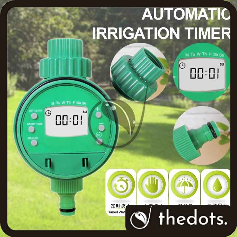 THEDOTS (BX6608) Automatic Watering Timer Time Irrigator Electronic ...