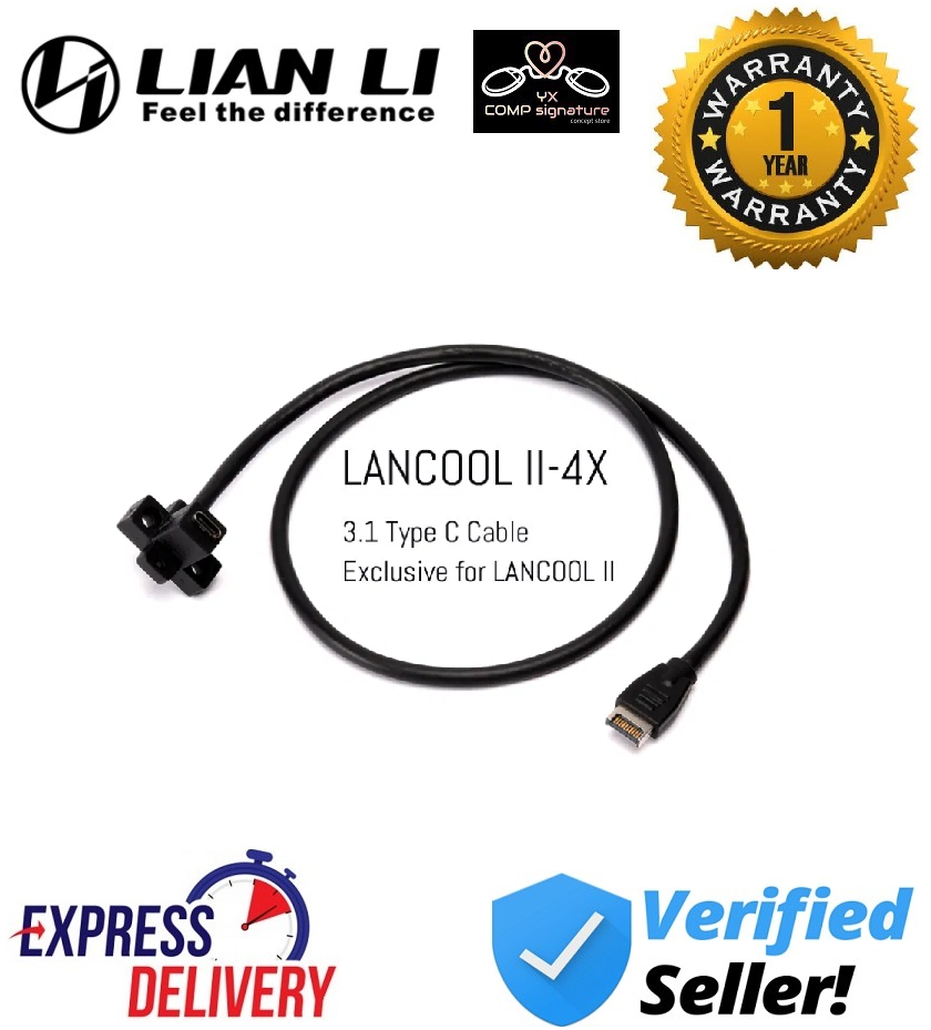 LIAN LI LANCOOL II TYPE C I/O CONNECTOR (LANCOOL II-4X) | Shopee Malaysia