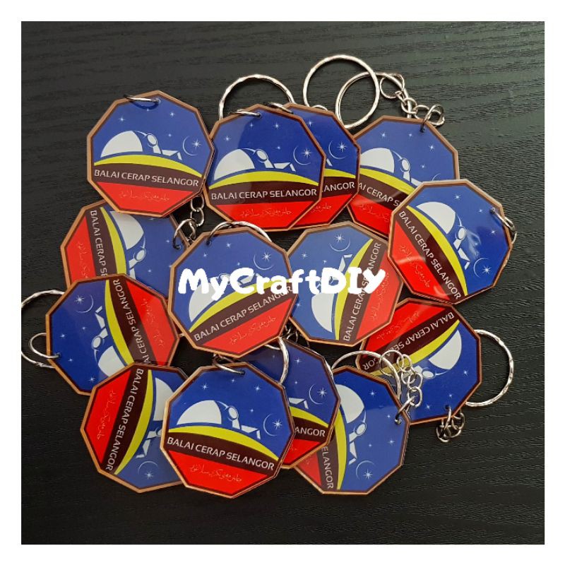 Custom Made Acrylic Keychain Custom Made Keychain Murah Pengantung ...