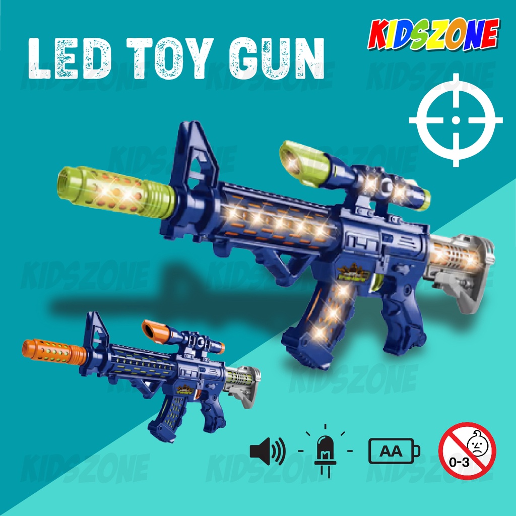 Electric Toy Gun Pistol for Children Special Force Iron DF-29218B ...