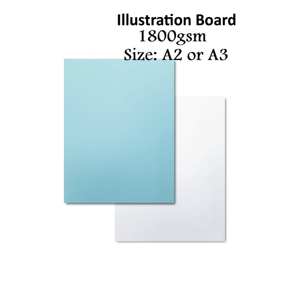 A2 / A3 Illustration Board 1800gsm | Shopee Malaysia