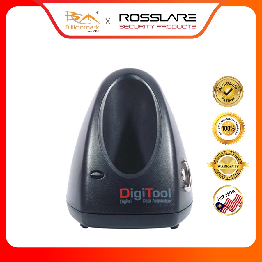 ROSSLARE DigiTool GC-02 Base Unit with Charger, UP-DOWN Loading & Reader Docked with Adaptor ...