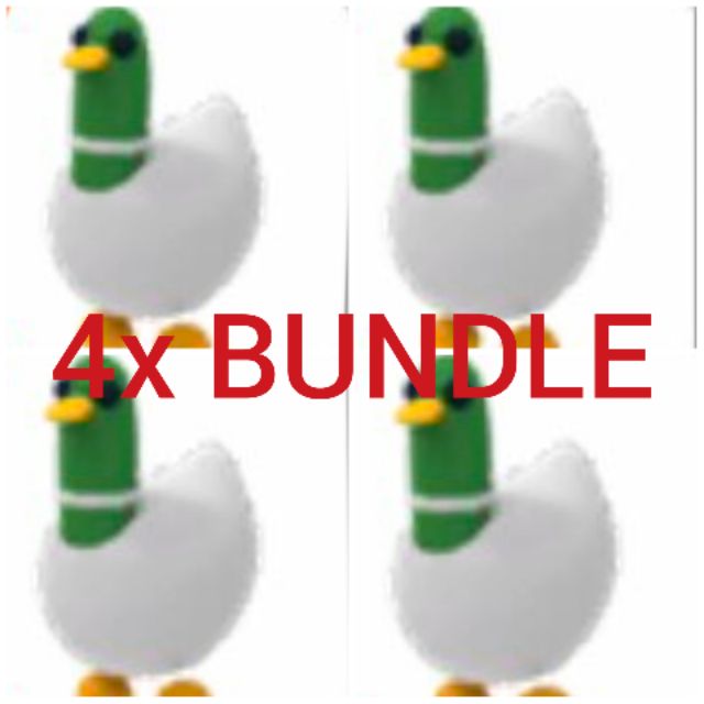 Adopt Me 4x Bundle Pack Silly Duck(Neon Making) | Shopee Malaysia