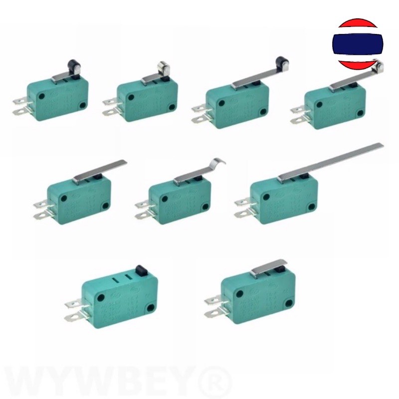 Limit Switch Micro Switches 16A 250V 125V SPST 4.8mm Width 2Pins NO Normal 16mm 52mm | Shopee ...