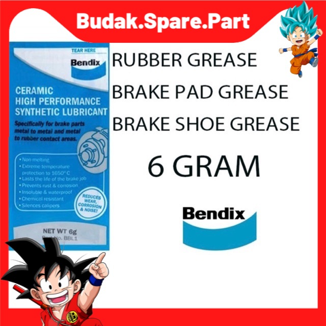 Bendix Ceramic High Performance Synthetic Lubricant / Rubber Grease ...