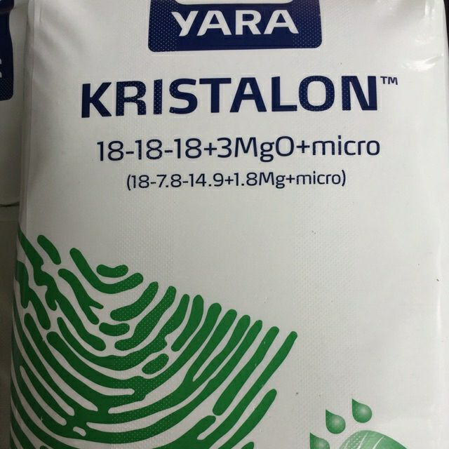 Yara Kristalon Green 18-18-18+3Mg0+micro 25Kg | Shopee Malaysia
