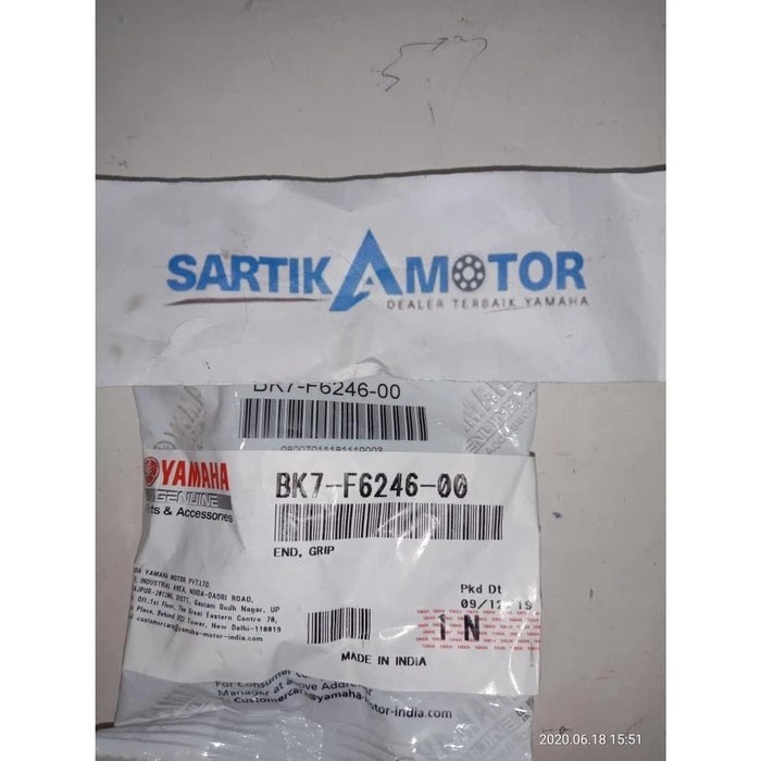 Original End, Grip (BK61) (Handlebar Road) Yamaha R15 V3 | Shopee Malaysia