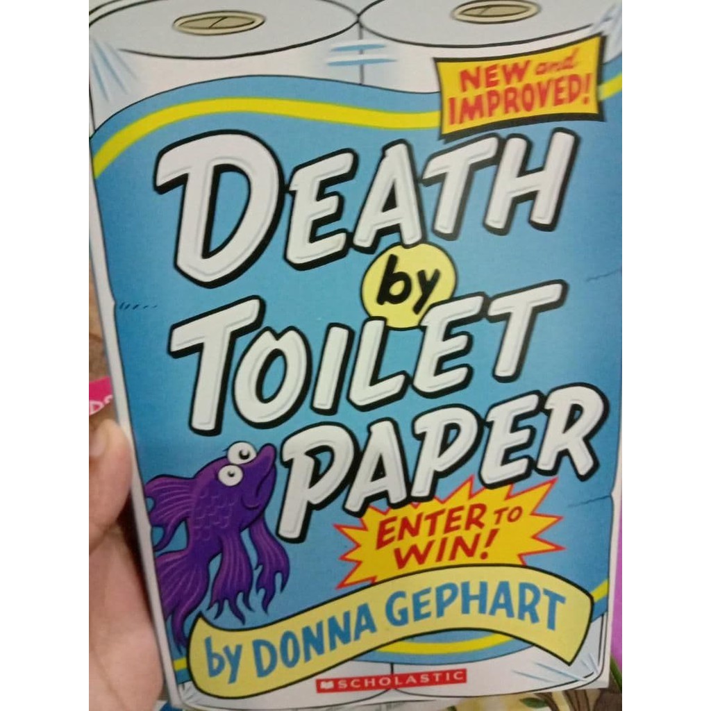 Death By Toilet Paper by Donna Gephart | Shopee Malaysia