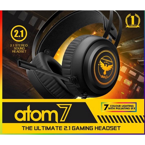 ARMAGGEDDON atom5 THE ULTIMATE 2.1 GAMING HEADSET | Shopee Malaysia