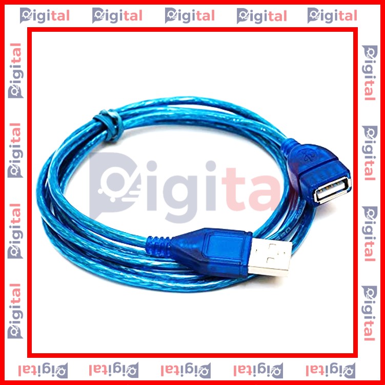 USB 2.0 Male to Female Extension Cable 1.5/3/5/10 meter Blue - Joint ...