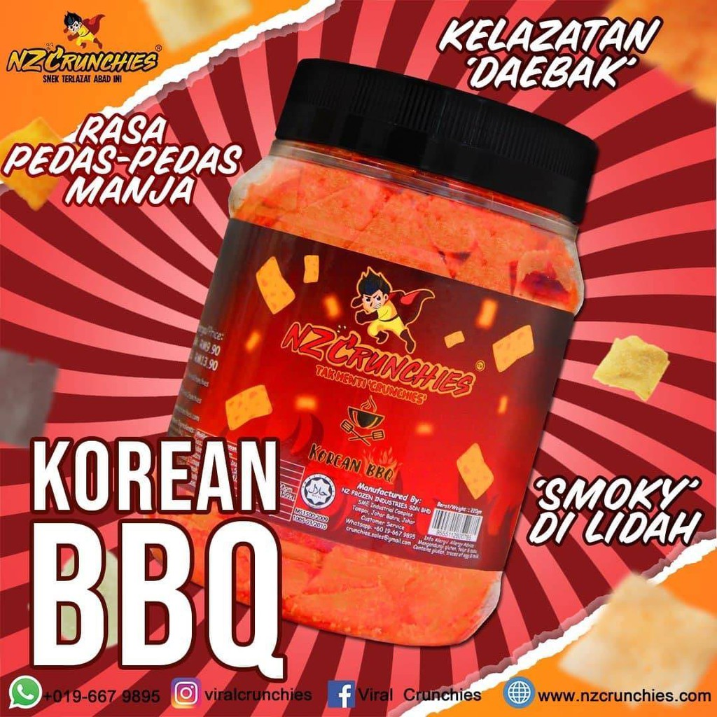 NZ Crunchies Snack Popia Salted Egg, Cheese Primo, Chicken Floss ...