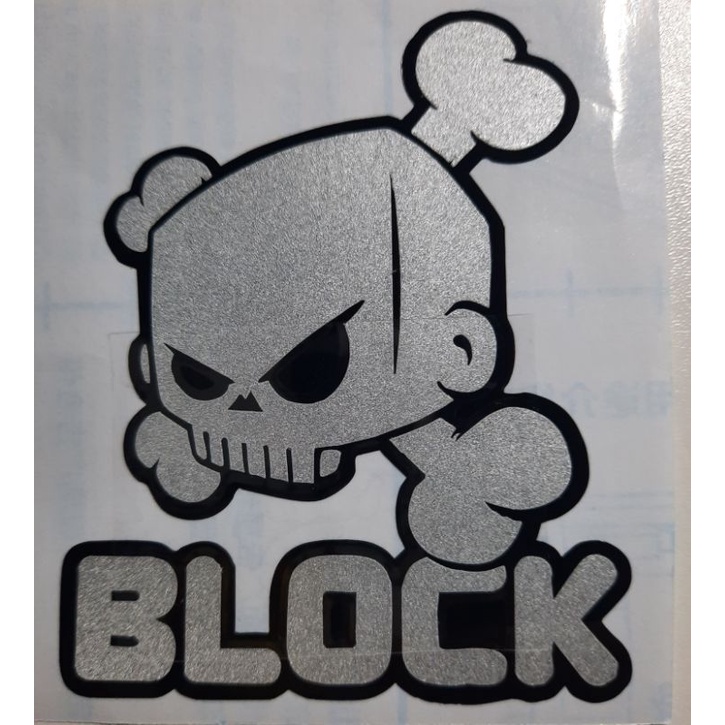 sticker ken block skull/ cutting sticker reflective | Shopee Malaysia