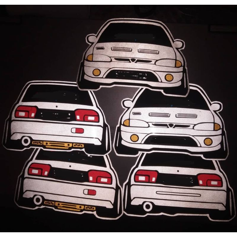 Stickers Potong (PROTON WIRA) | Shopee Malaysia