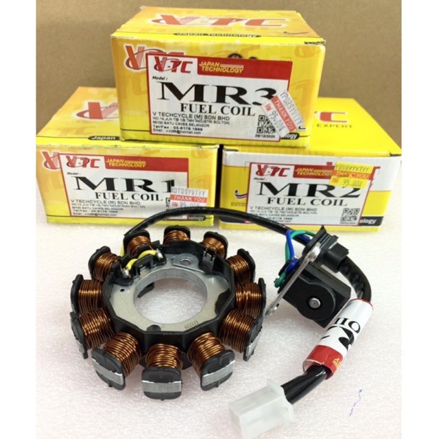 VTC FUEL COIL MAGNET COIL MODENAS KRISS MR1 MR2 MR3(5WIRE) | Shopee ...