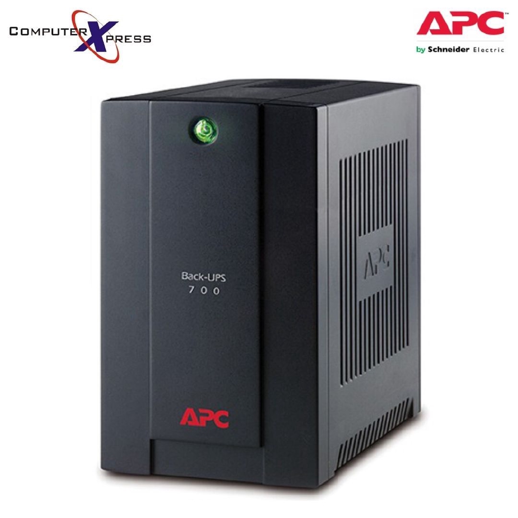 APC Backup Battery UPS 700VA, 230V, AVR, Universal and IEC Sockets (BX700U-MS) | Shopee Malaysia