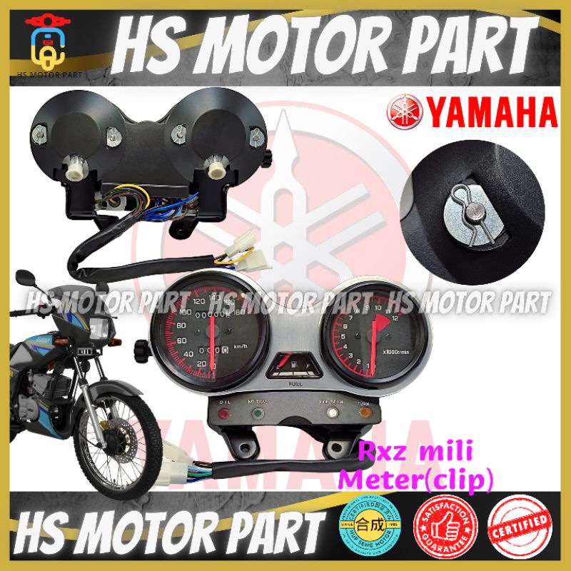 Yamaha RXZ Meter Original Thai Yamaha (Mili & Catalyzer) | Shopee Malaysia